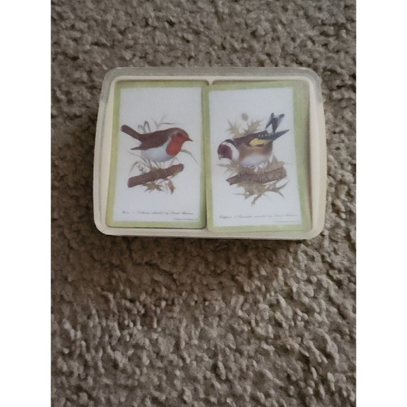 Bird | Vintage David Andrews English Birds Robin Goldfinch Complete ...